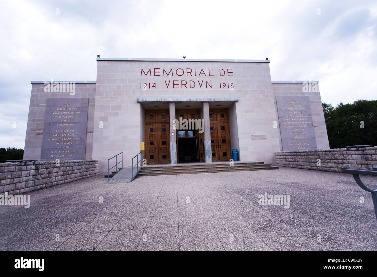 Memorial de Verdun, Fleury, France Stock Photo - Alamy