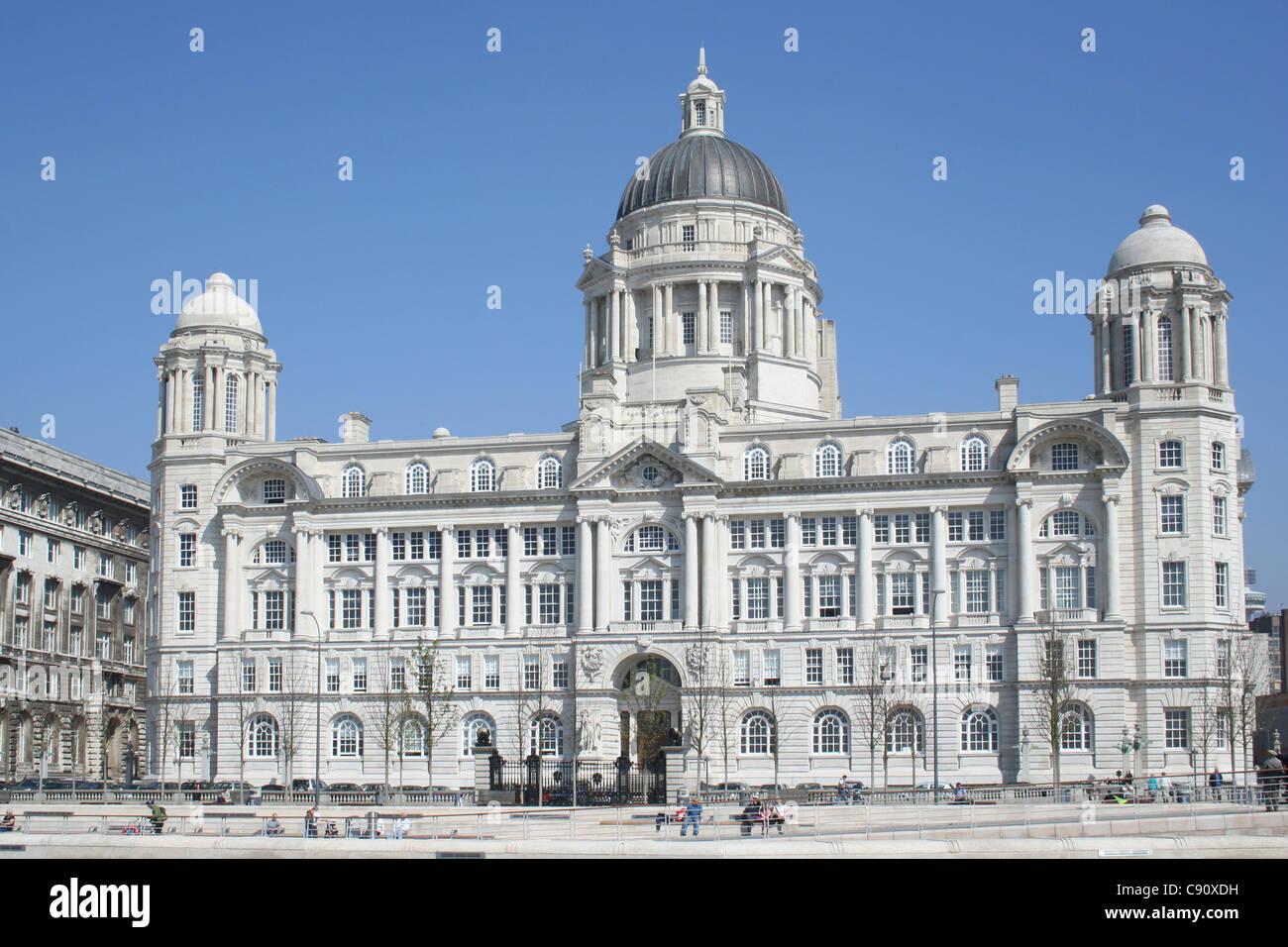 The Mersey Docks and Harbour Building is located at Liverpool's ...
