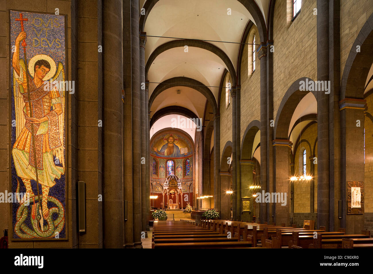 Interior view maria laach abbey hi-res stock photography and images - Alamy