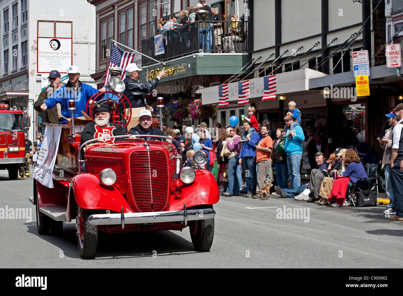4th July parade. Juneau. Alaska. USA Stock Photo - Alamy