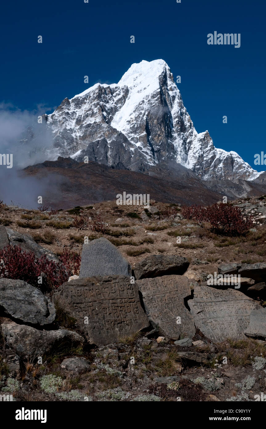 Taweche is a viewpoint above Pangboche and a mountain peak in the ...