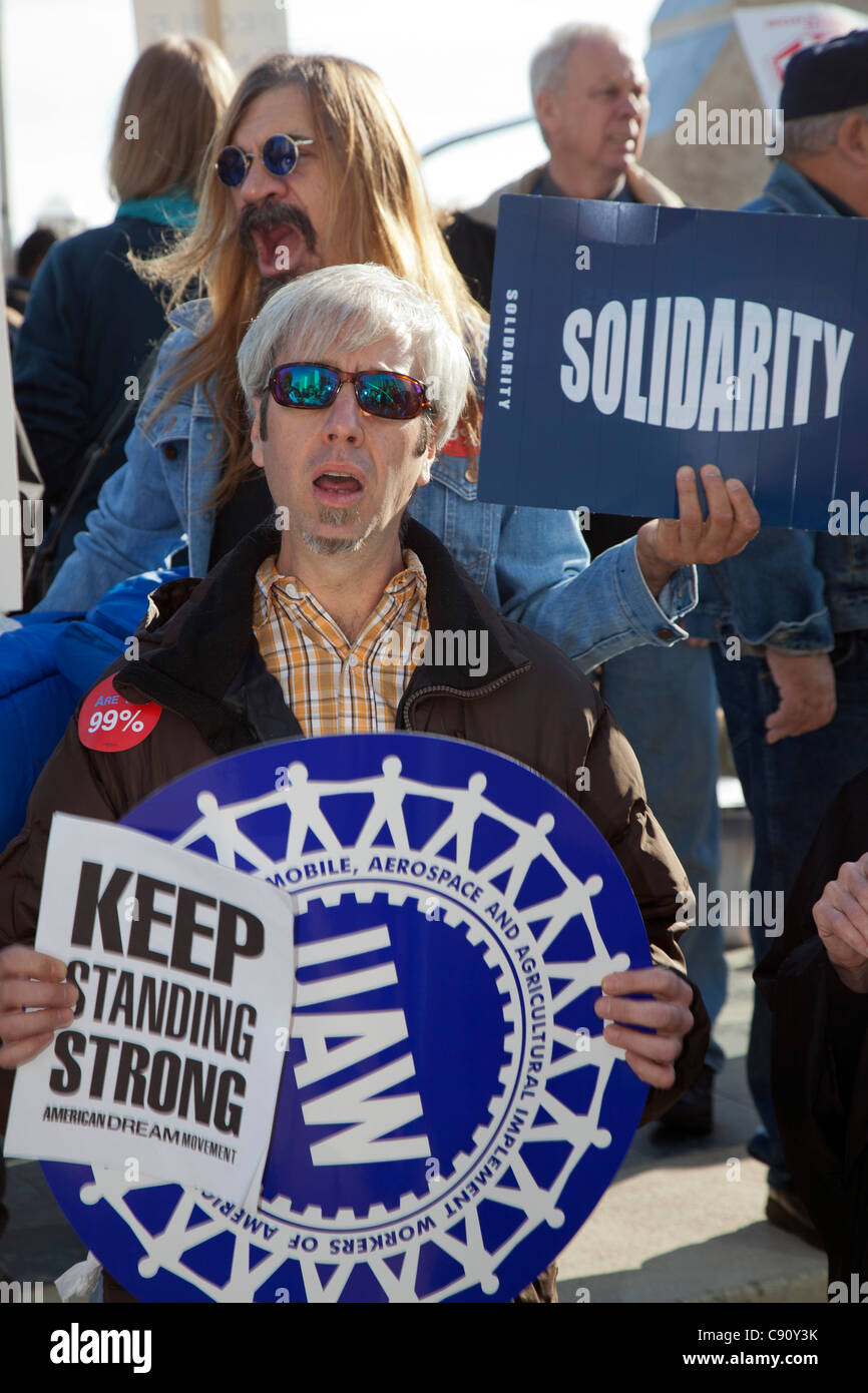 Labor rally hi-res stock photography and images - Alamy
