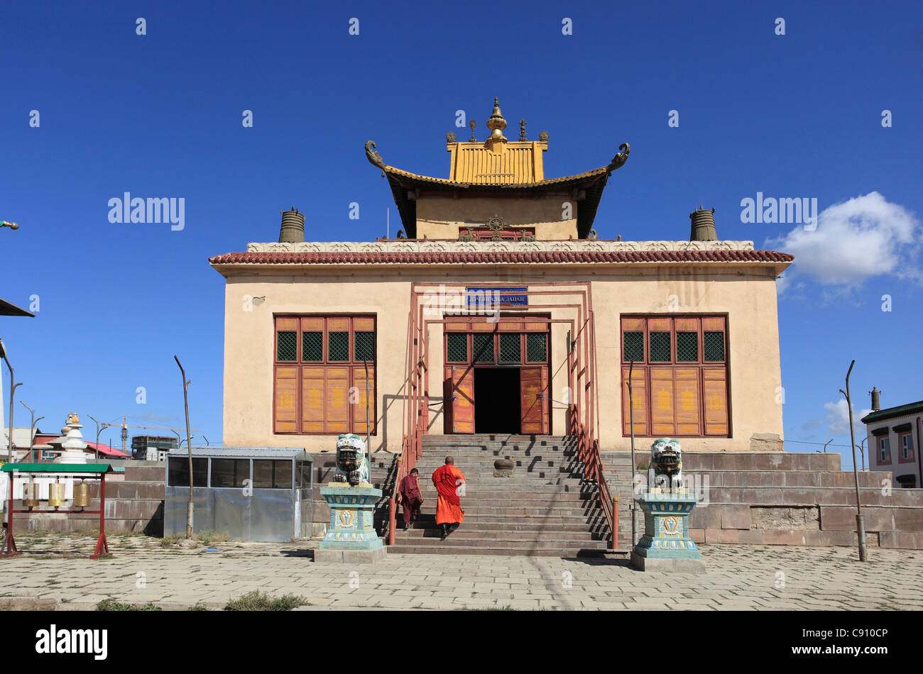 Gandantegchinlen khiid hi-res stock photography and images - Alamy