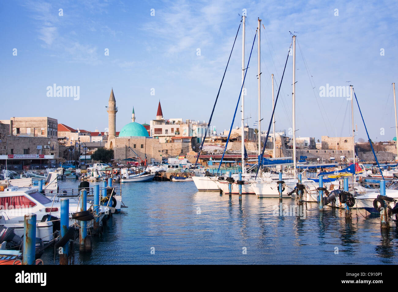 Port akko acre israel hi-res stock photography and images - Alamy
