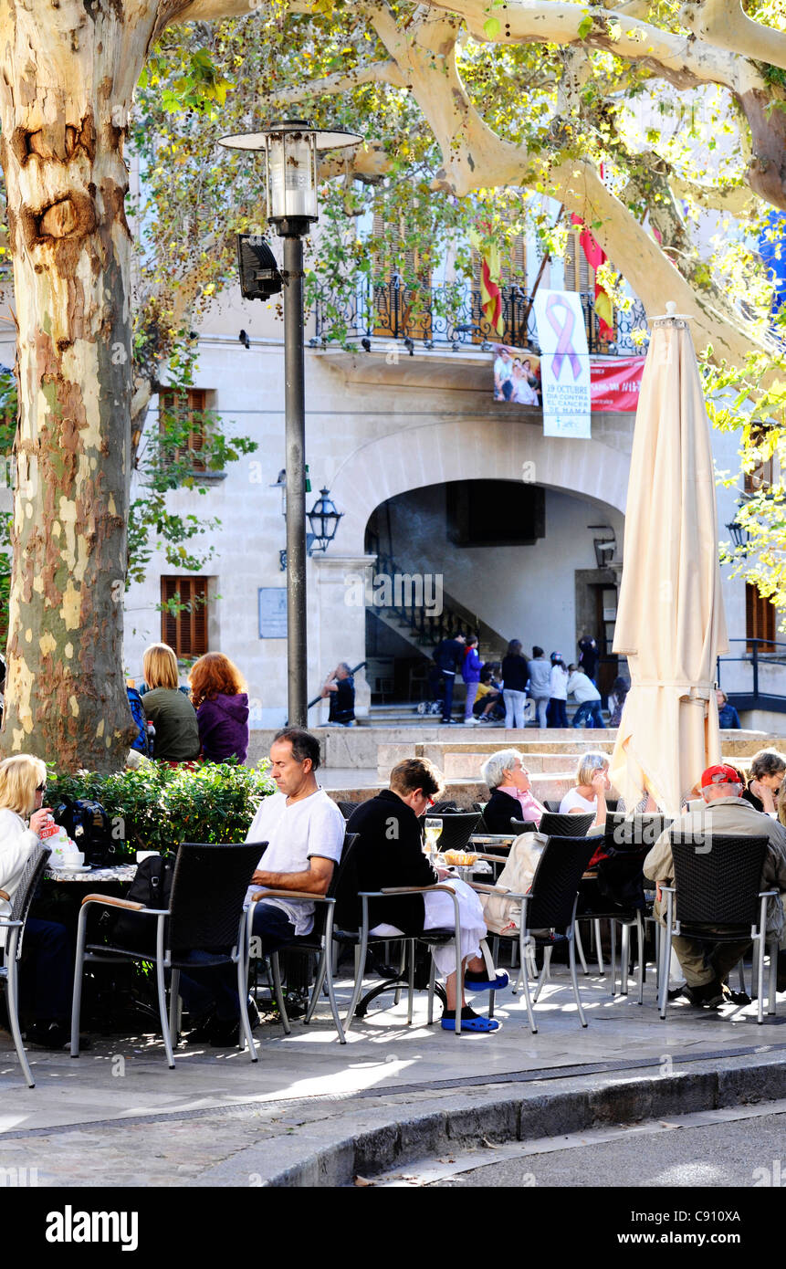 Valldemossa cafe hi-res stock photography and images - Alamy