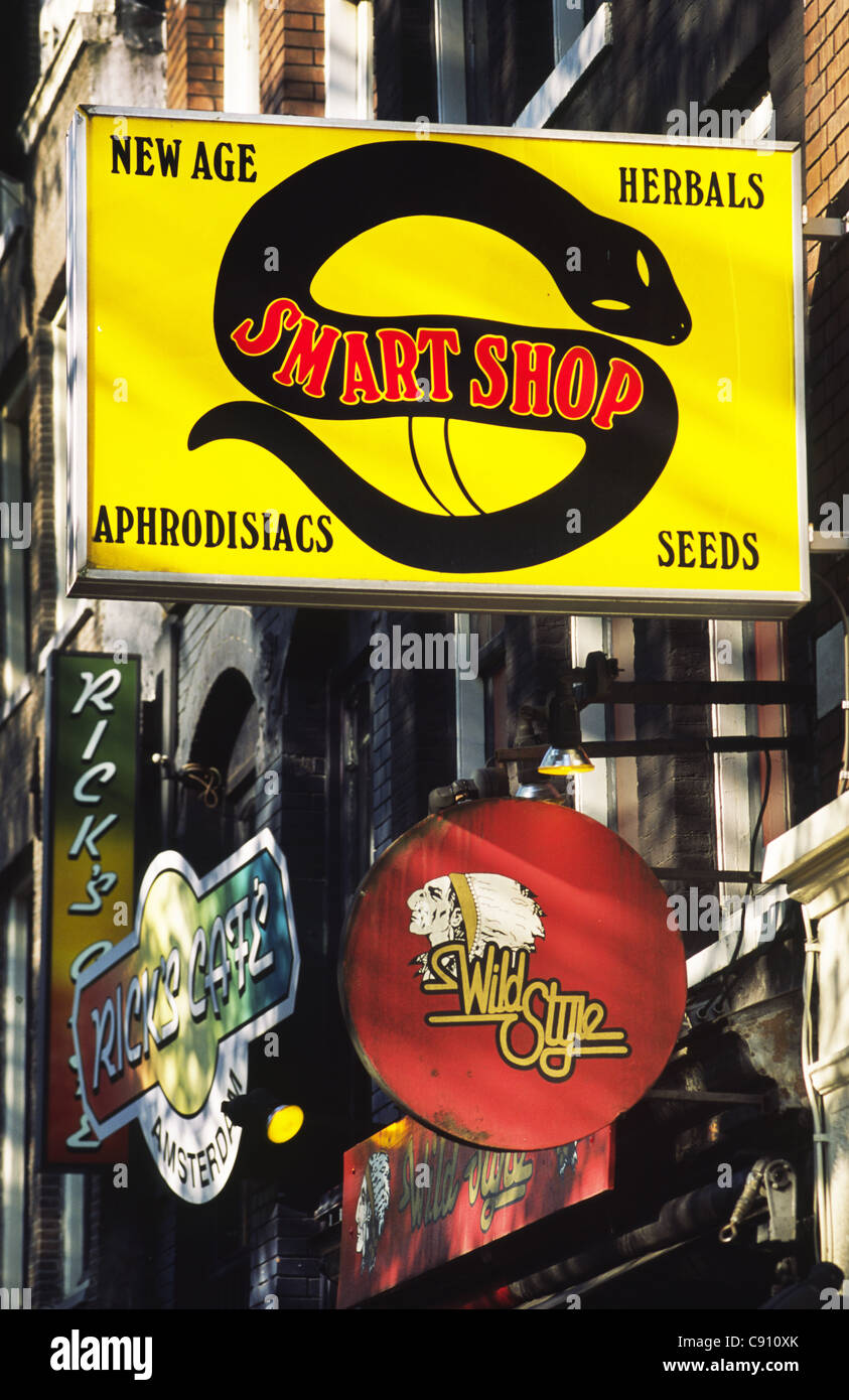 Smart shop sign. Amsterdam, Holland Stock Photo - Alamy