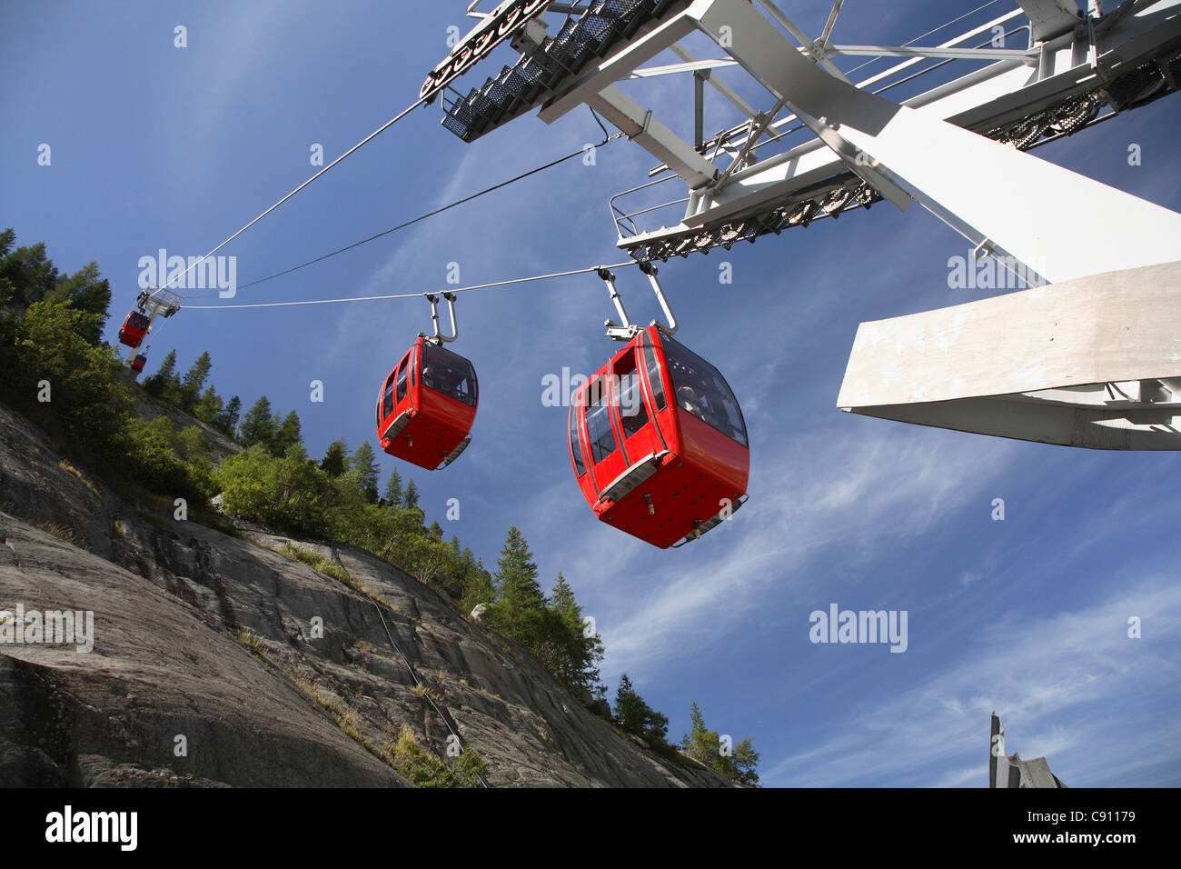 there is a cable car ride up the Chamonix valley via Montenvers to the ...