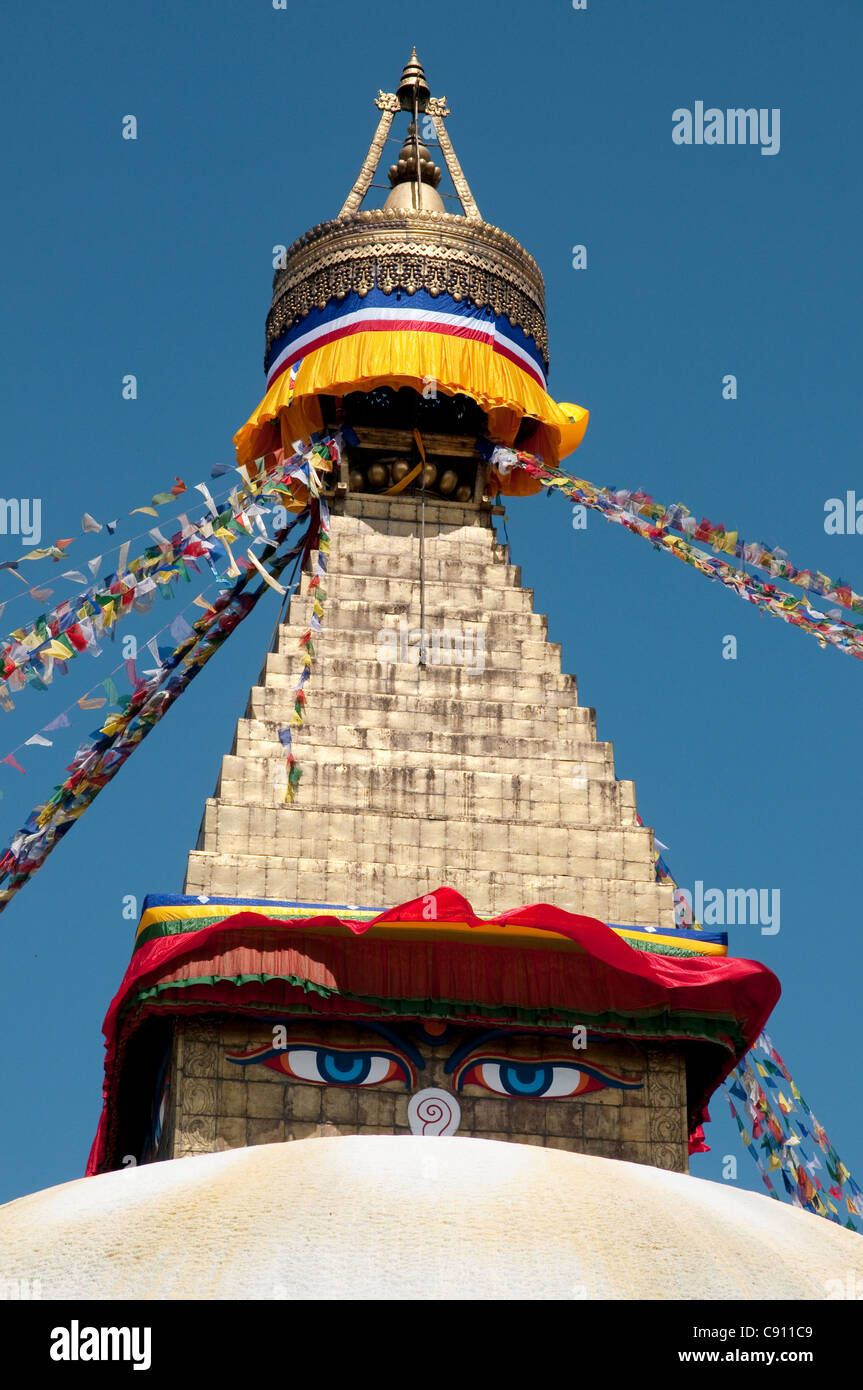 Boudhanath or Bodhnath temple is one of the holiest Buddhist sites in ...
