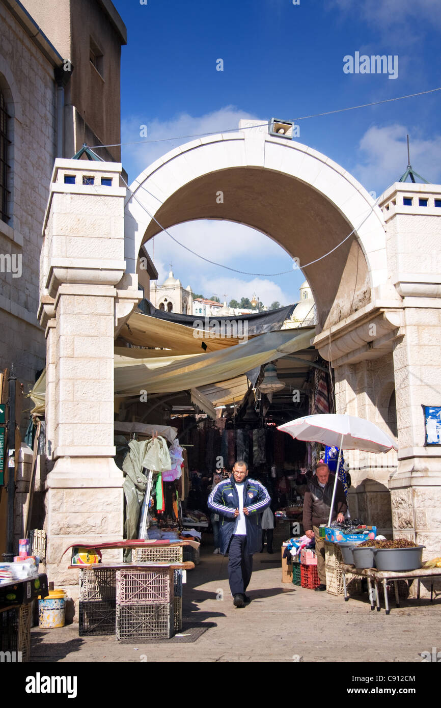 Souk Market in Nazareth Israel Stock Photo - Alamy