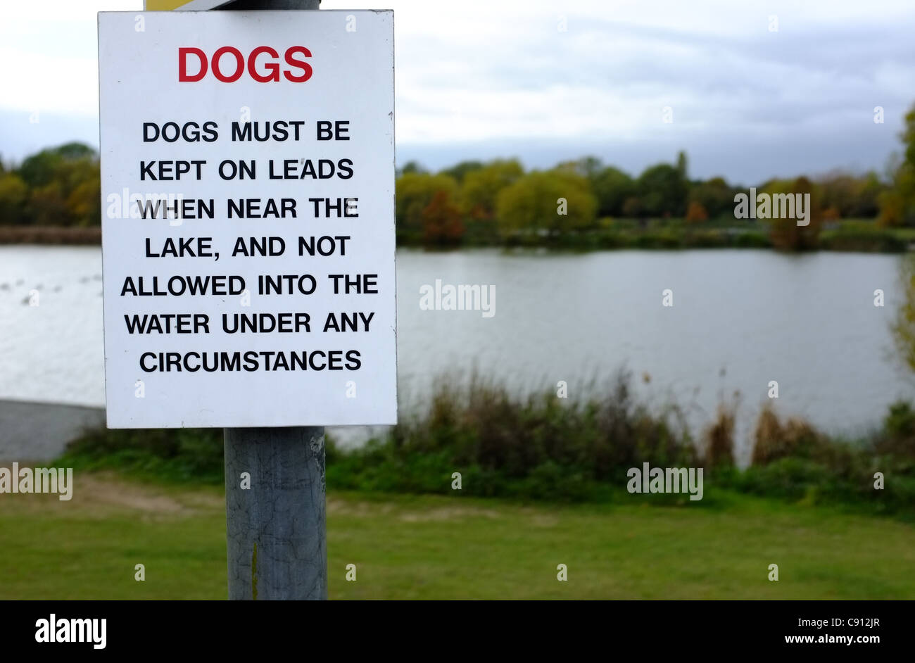 Council warning sign hi-res stock photography and images - Alamy
