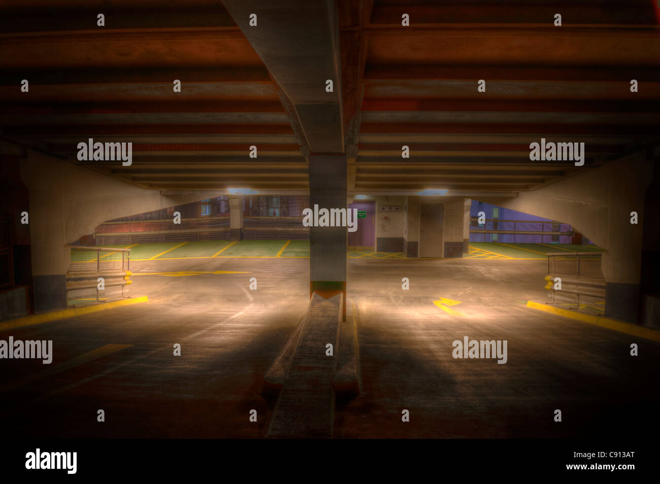 Multi storey car park multi storey high levels hi-res stock photography ...