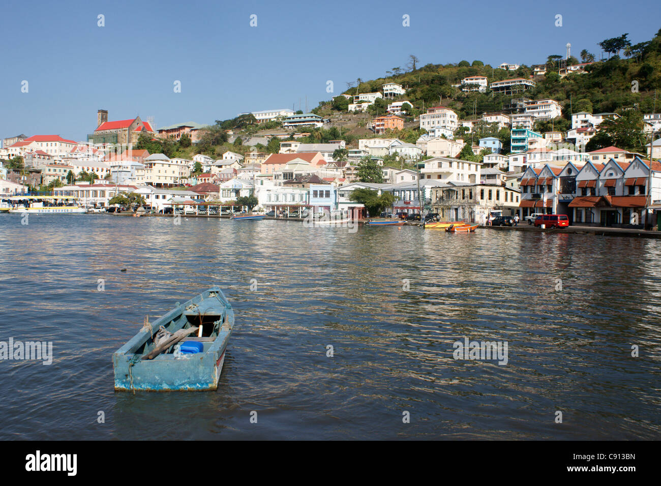 St George's is the capital city of Grenada and has a large harbour ...