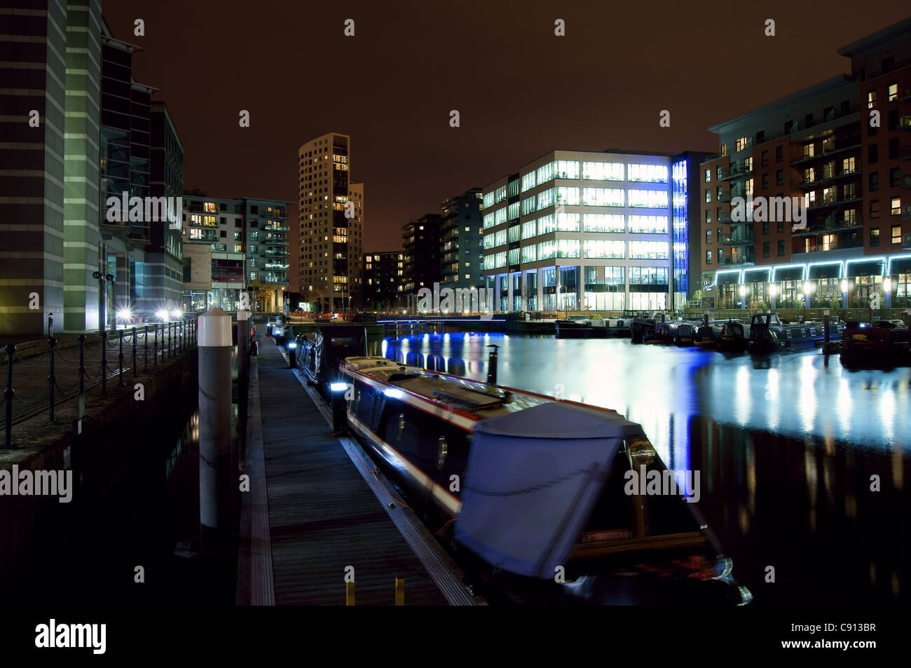 Clarence Dock in Leeds Stock Photo - Alamy