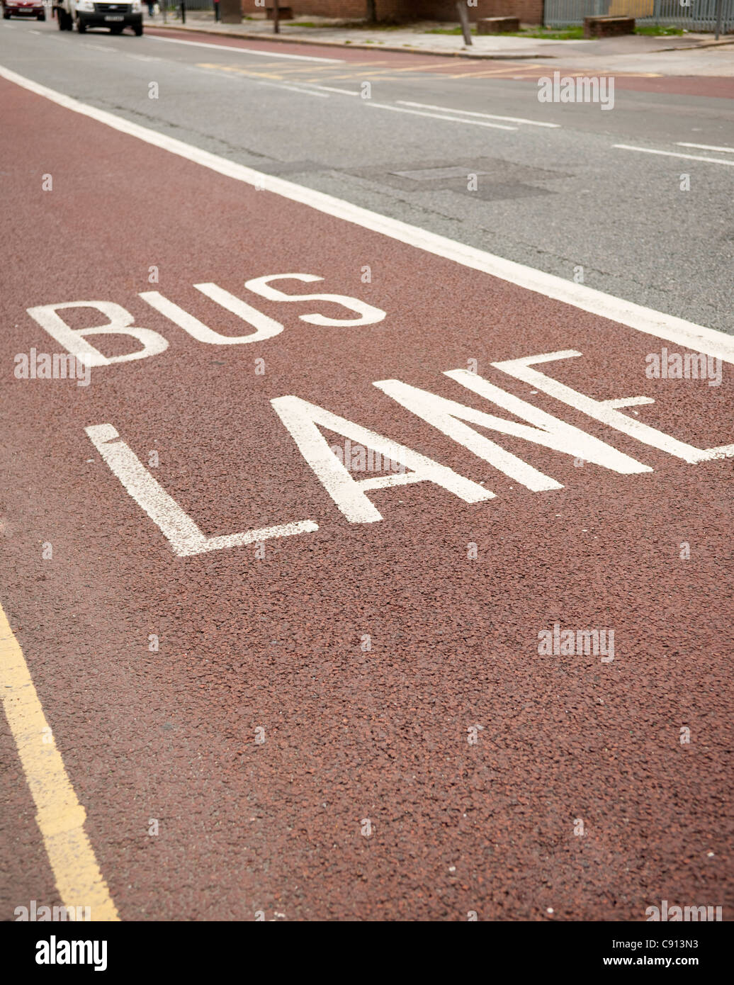 Bus lanes form an important part of London's public transport system ...