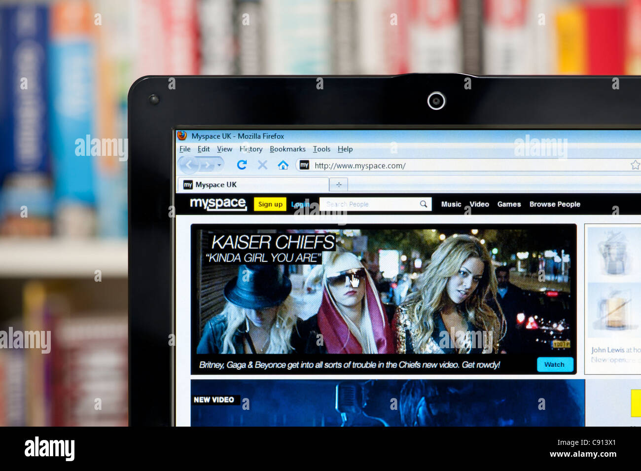 Myspace logo hi-res stock photography and images - Alamy