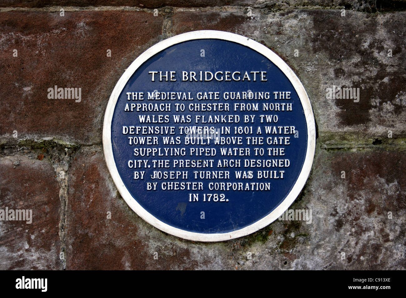 The Bridgegate in Chester forms part of the city walls and is a Grade I ...