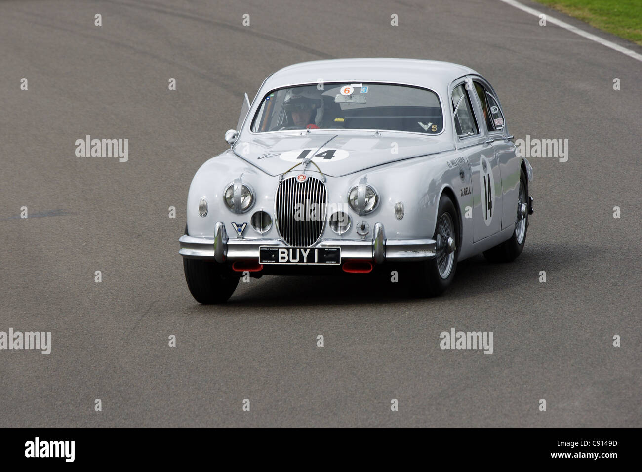 The famous John Coombs Jaguar Mark 1 Stock Photo - Alamy