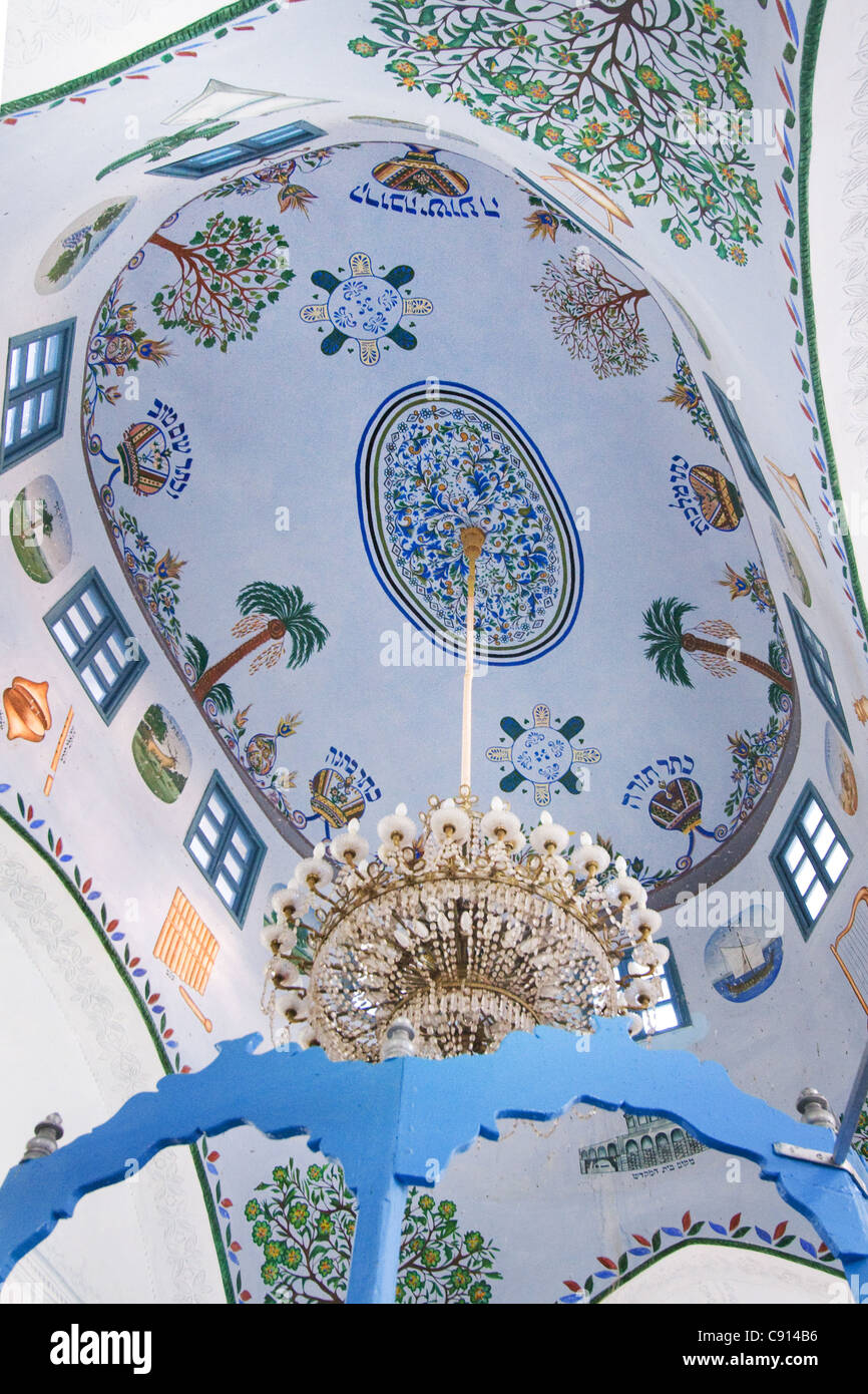 Abuhav Synagogue Ceiling in Safed Israel Stock Photo - Alamy