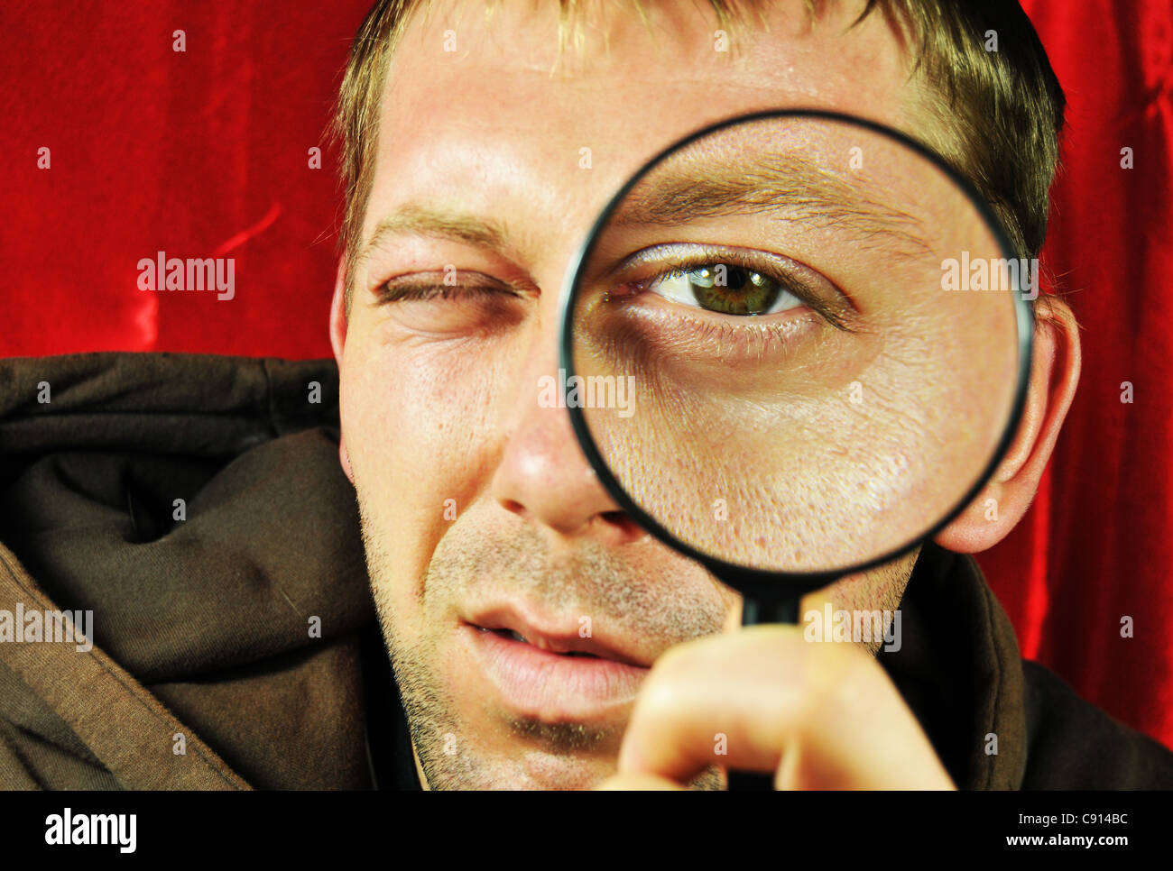 Concept detective search mystery hi-res stock photography and images ...