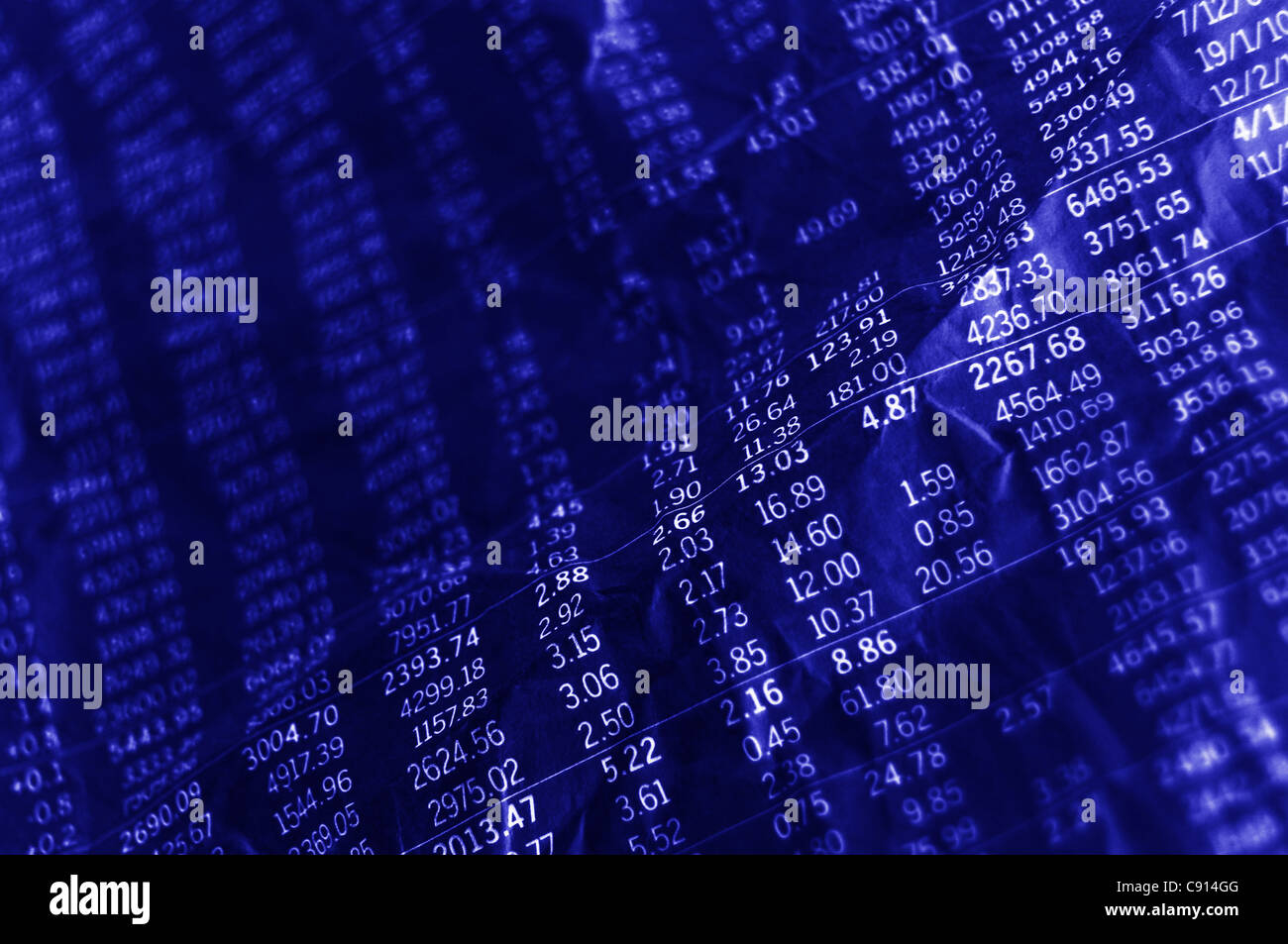 Financial markets screen numbers hi-res stock photography and images ...