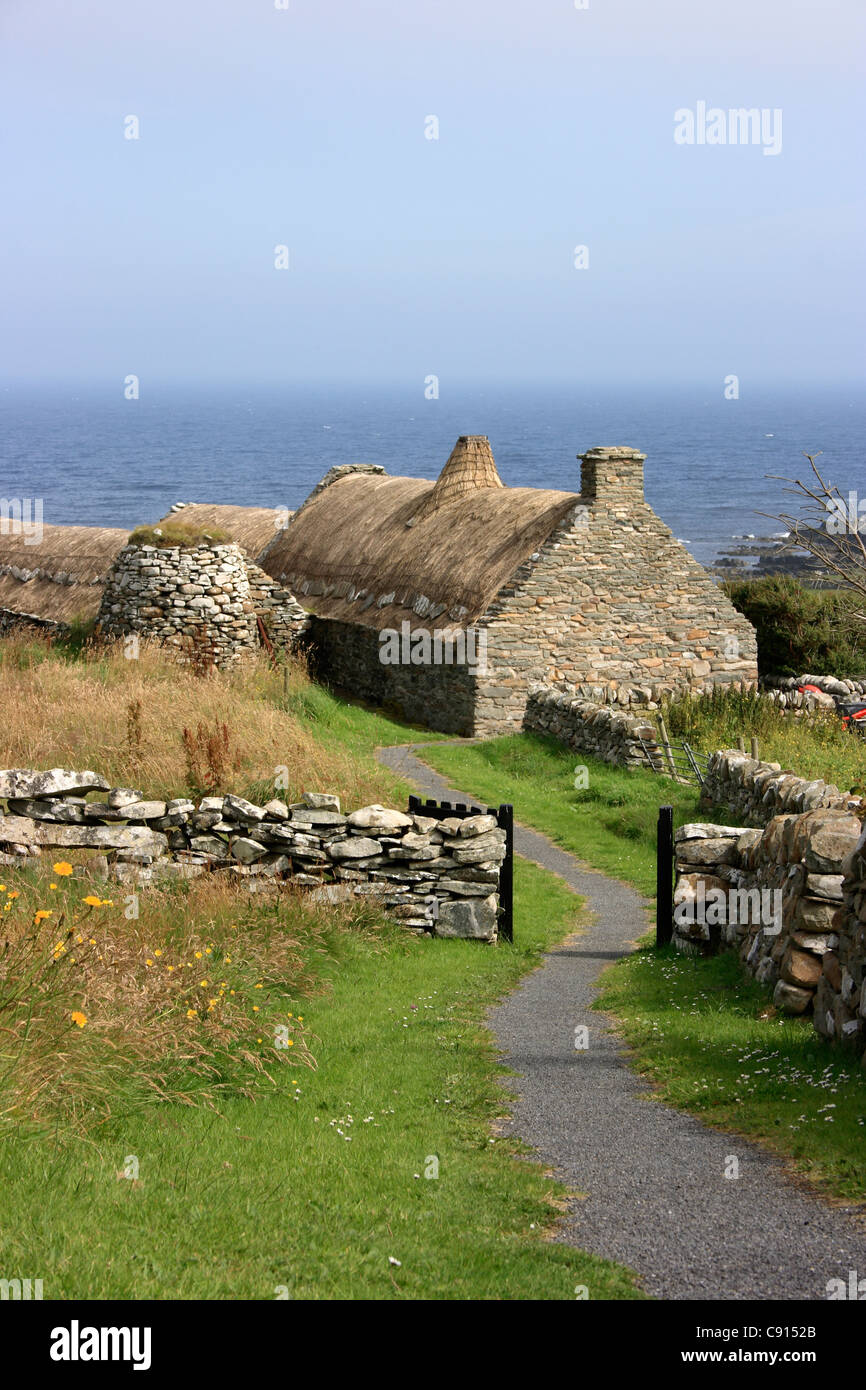 The Shetland Crofthouse Museum on mainland Shetland shows visitors how ...