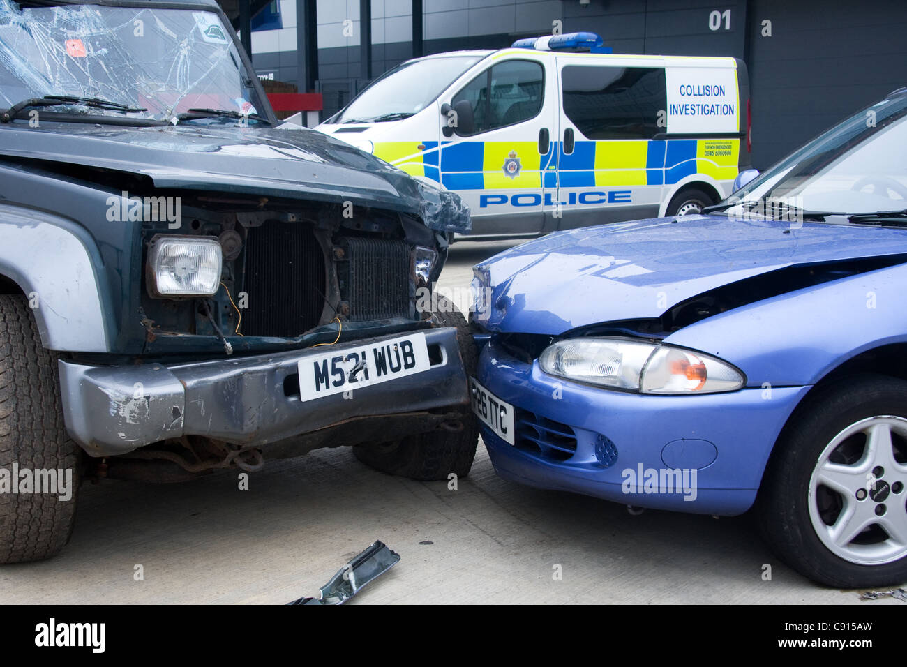 Collision investigation hi-res stock photography and images - Alamy