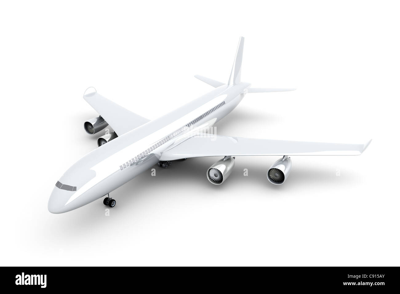 Airplane aeroplane jet plane Cut Out Stock Images & Pictures - Alamy
