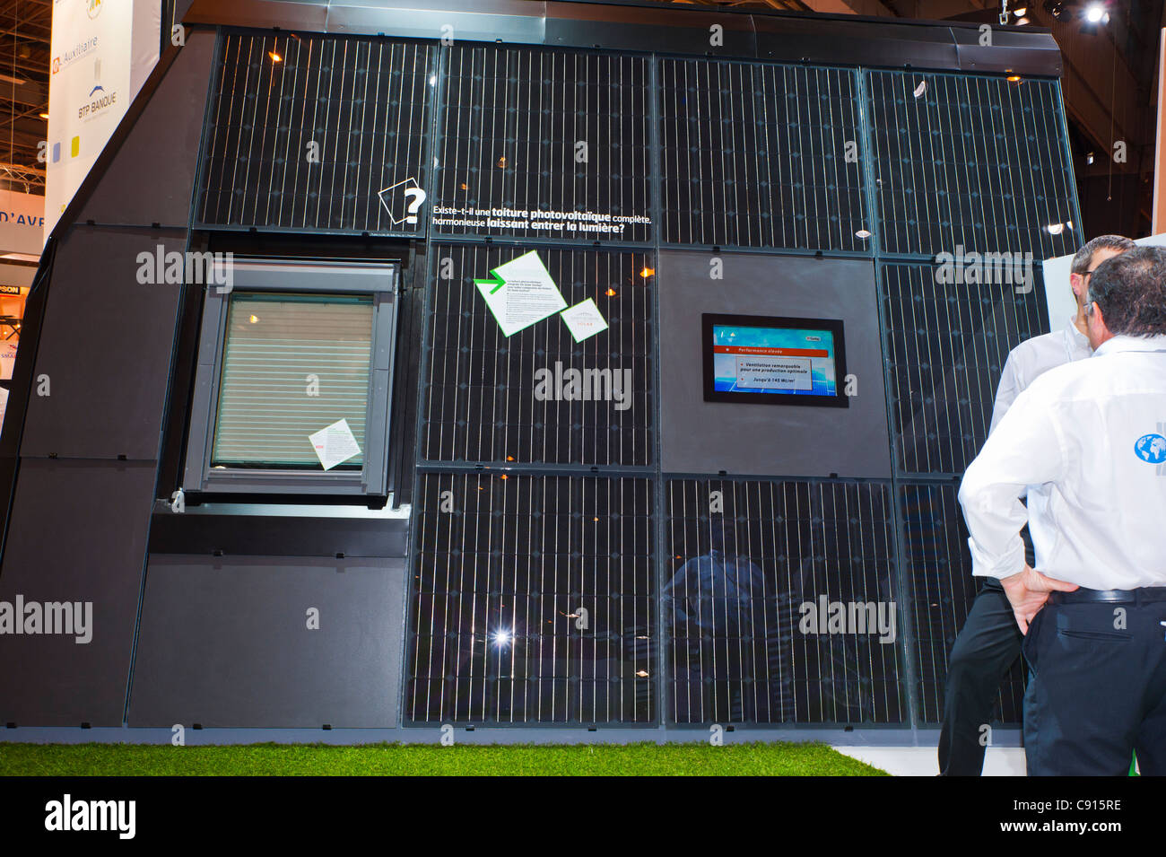 Paris, France, Batimat Construction Materials Trade Show, Solar Energy ...