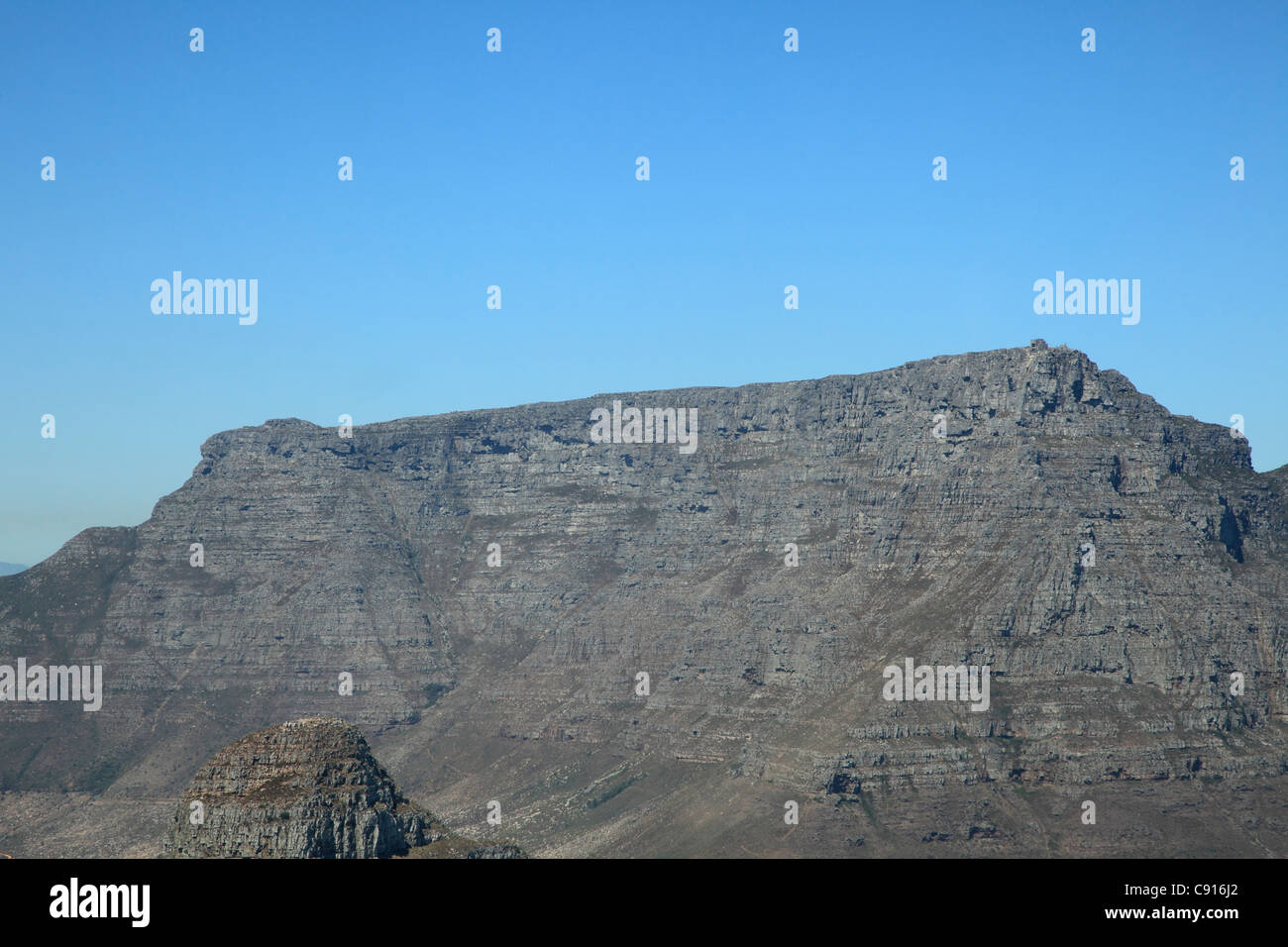Table mountain large plateau mountain High Resolution Stock Photography ...