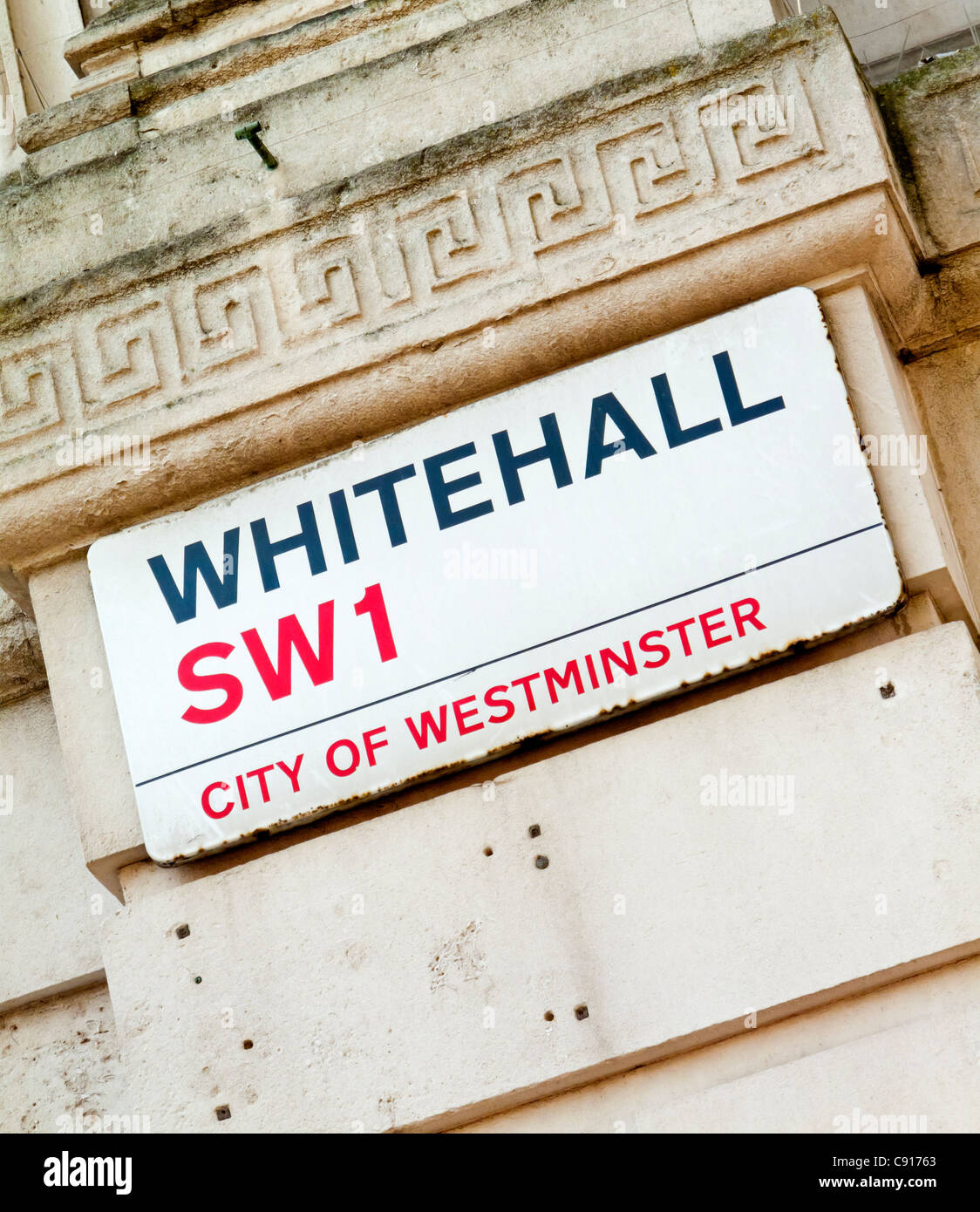London whitehall sign hi-res stock photography and images - Alamy