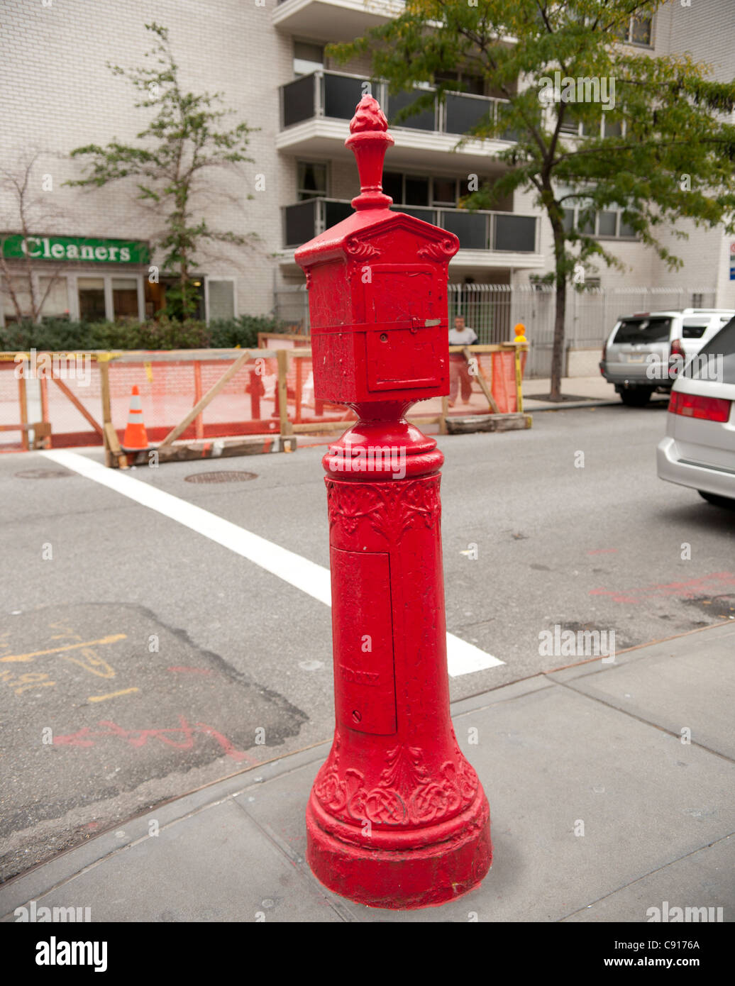 Fire hydrants are used all over New York for the fire service to access ...