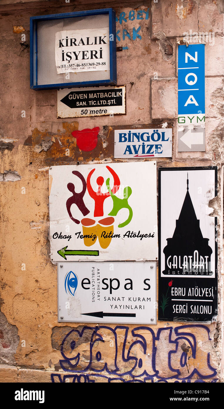 Turkish sign hi-res stock photography and images - Alamy