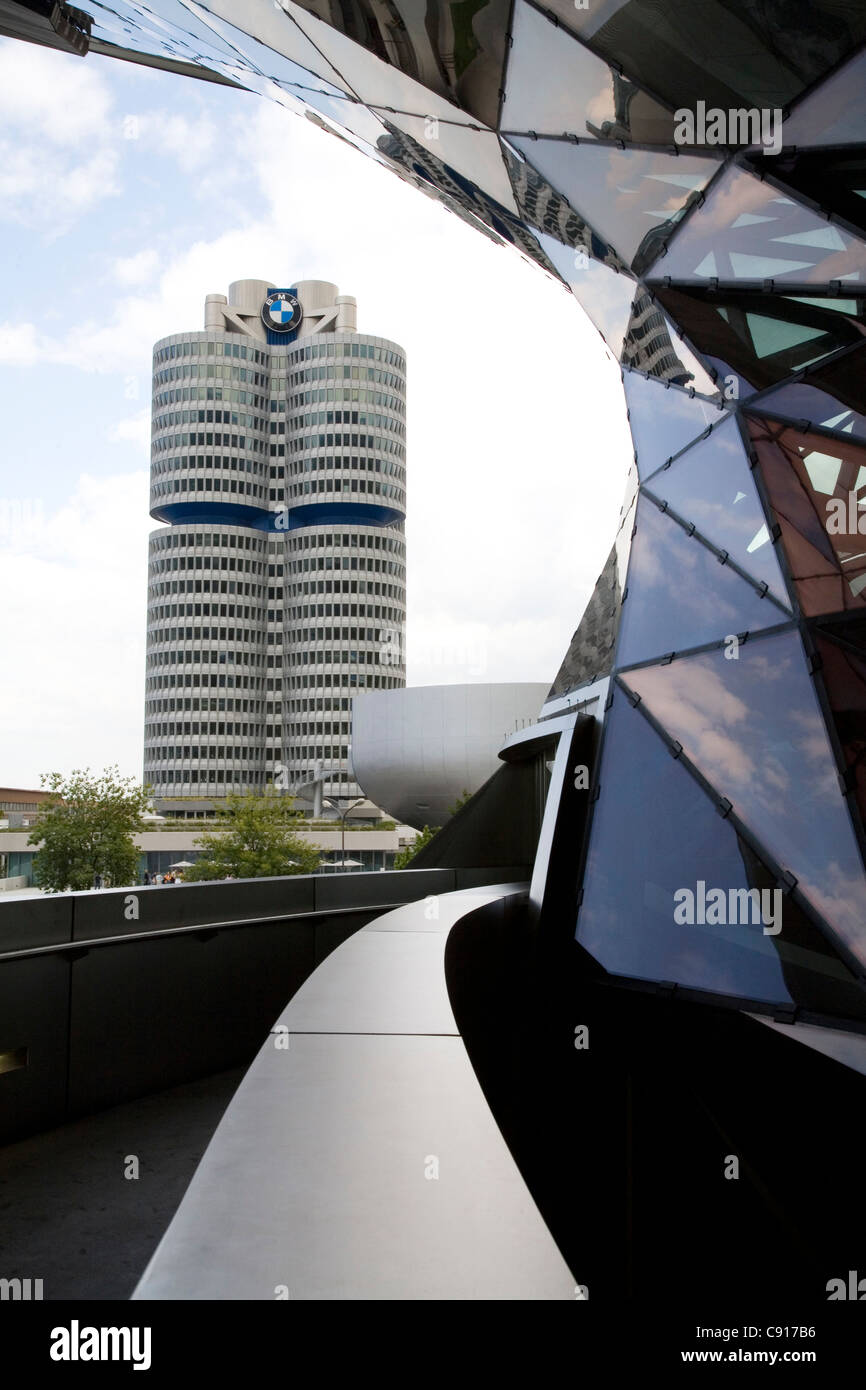Bmw tower hi-res stock photography and images - Alamy