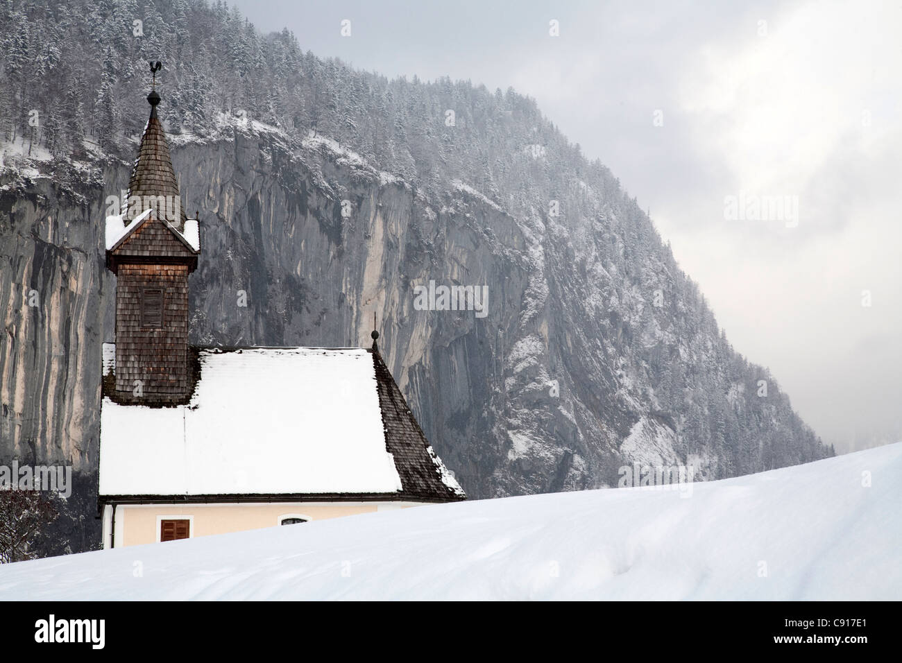 Lake Toplitz is a high mountain lake which freezes in winter. It was ...