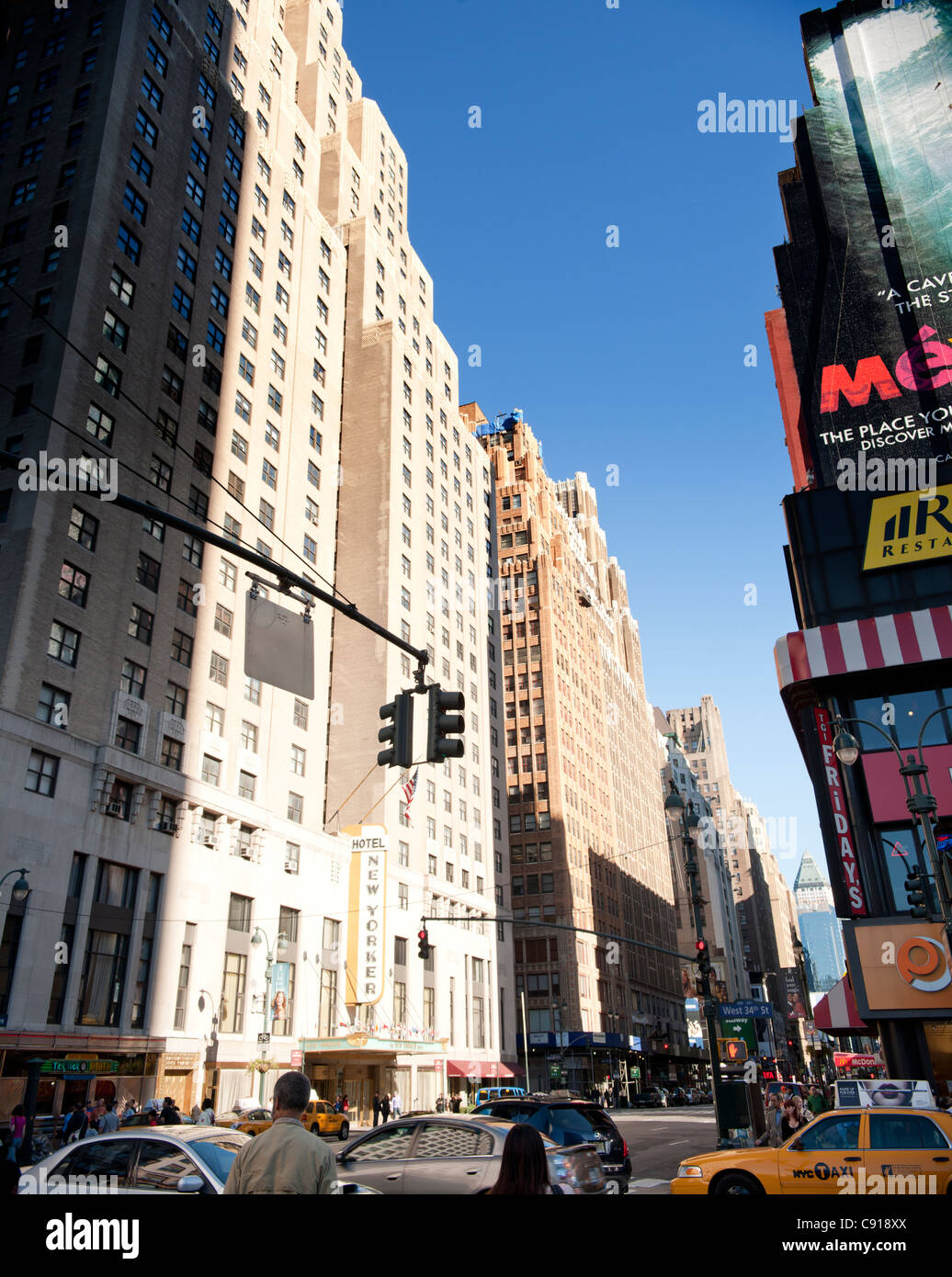Chelsea neighborhood manhattan new york city hi-res stock photography ...