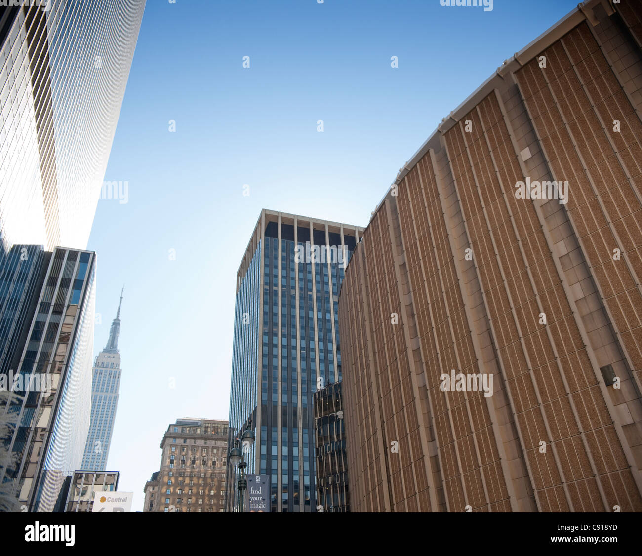 The area of Midtown Manhattan around Madison Square garden is ...