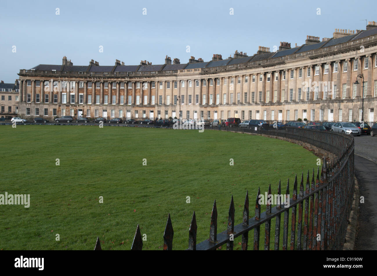 The Royal Crescent is a classic example of Georgian architecture ...