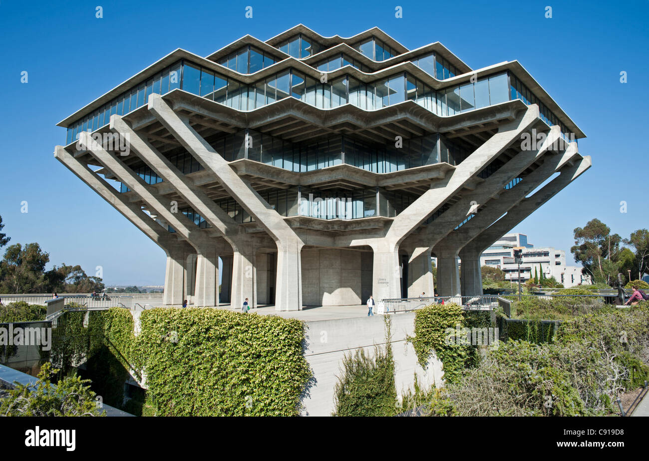 The Geisel Library Building at the UC San Diego campus, La Jolla ... The Geisel Library Building at the UC San Diego campus, La Jolla ...