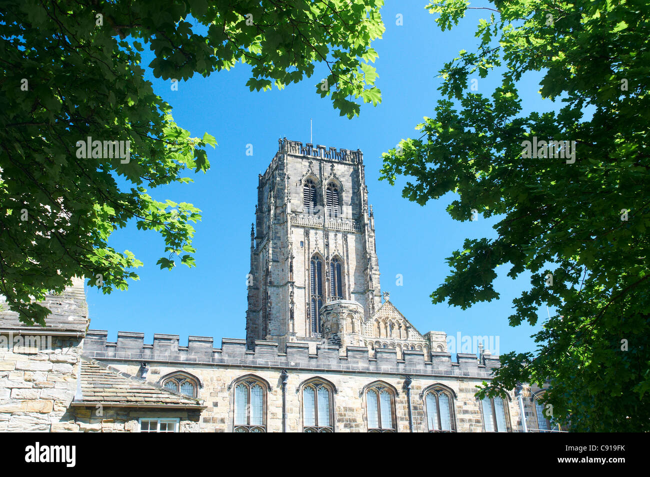 Durham Cathedral is a huge Norman cathedral church started in the 11th ...
