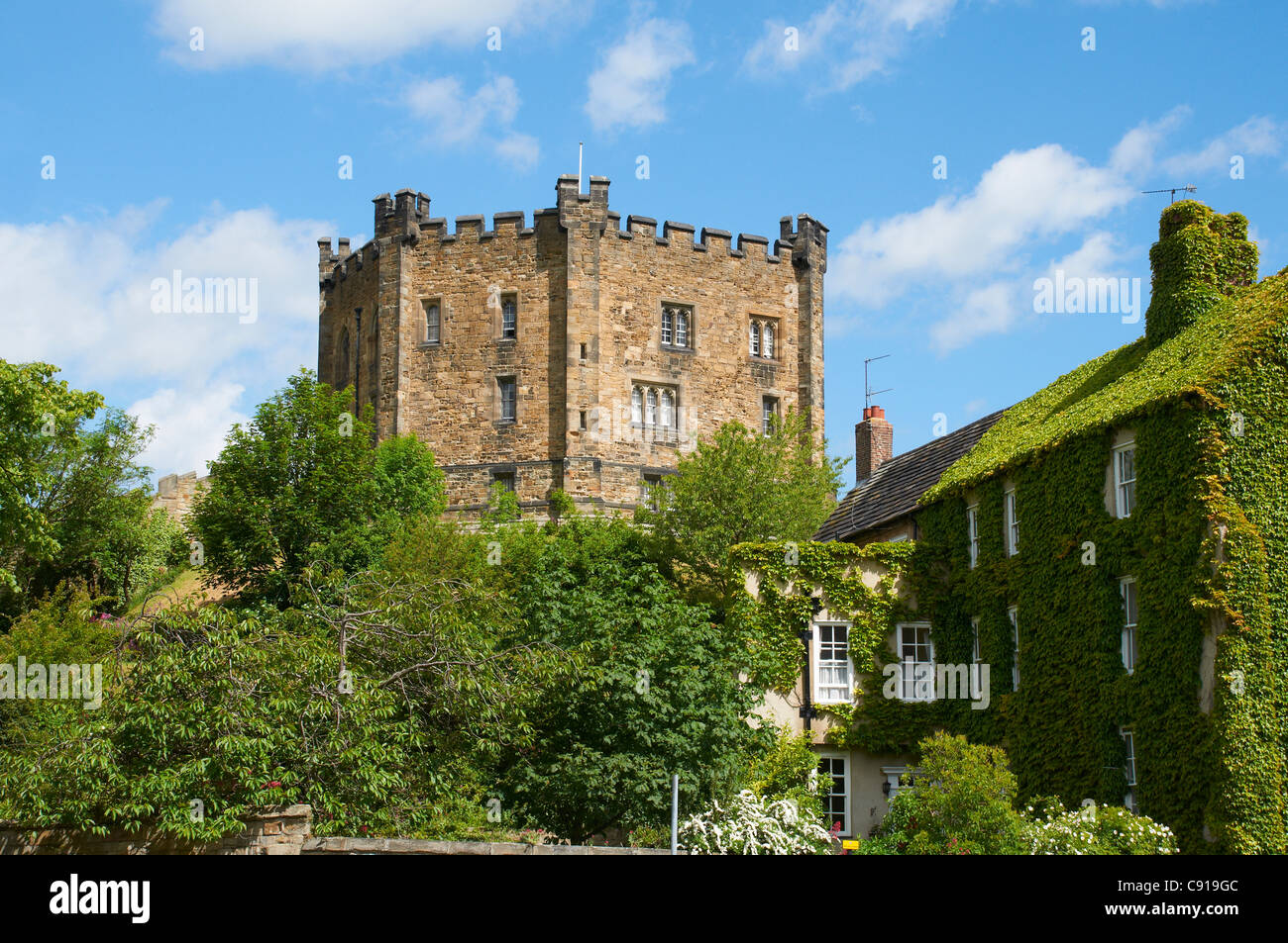 Durham Castle is a historic building and a former bishop's palace which ...