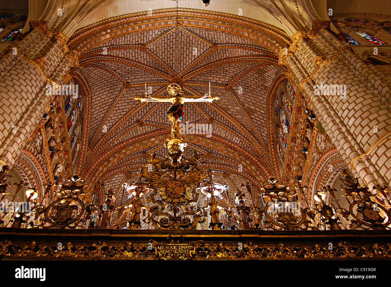 Altar catedral toledo hi-res stock photography and images - Alamy