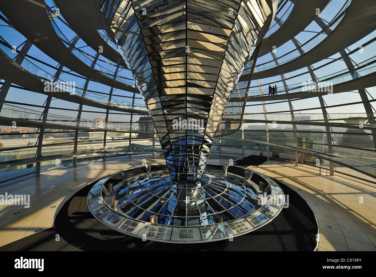 Inside the dome, Reichstag building, Berlin, Germany Stock Photo - Alamy