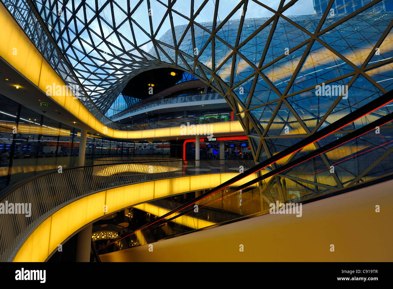 MyZeil, PalaisQuartier, Frankfurt am Main, Hesse, Germany Stock Photo ...