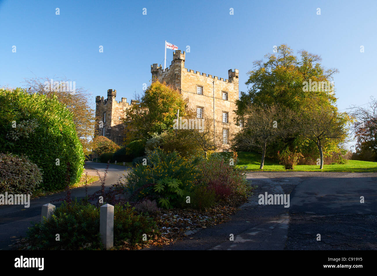 Lumley Castle is a historic house and hotel near Durham Stock Photo - Alamy
