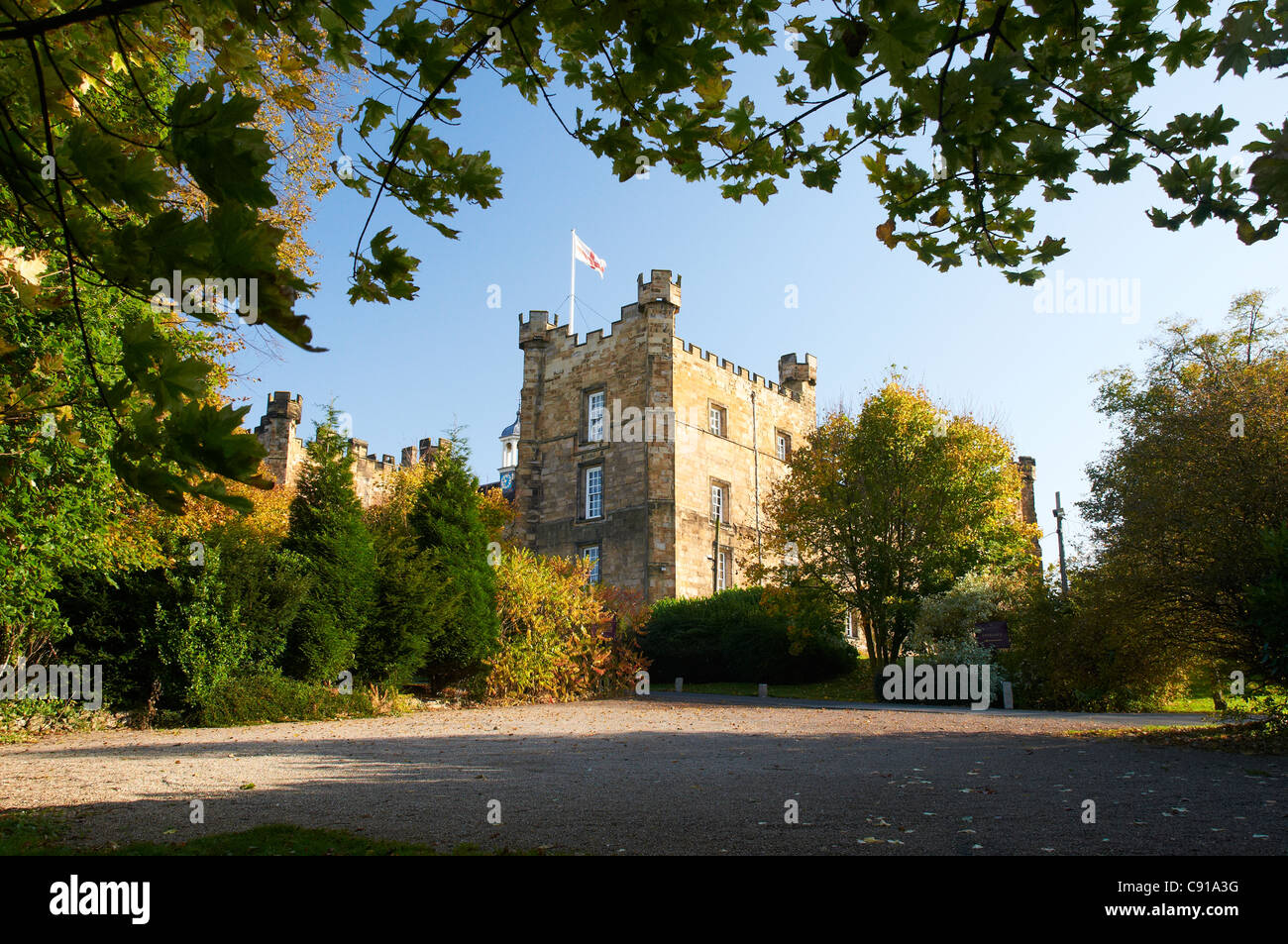 Lumley Castle is a historic house and hotel near Durham Stock Photo - Alamy