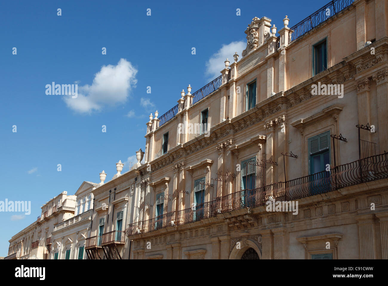 Noto is one of the Late Baroque Towns of the Val di Noto UNESCO world ...