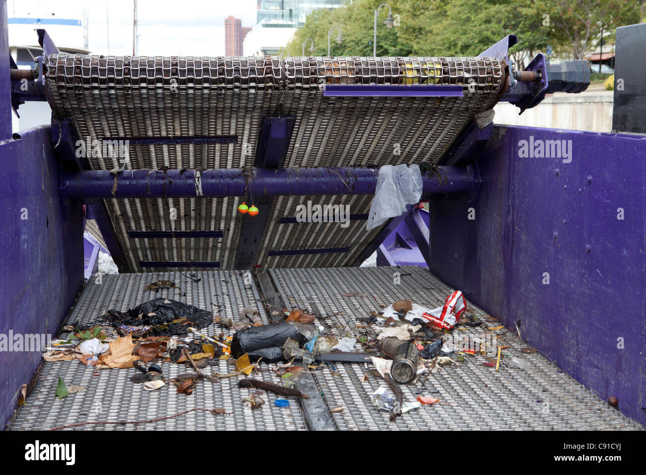 The City of Baltimore has an extensive port and harbour and is a busy ...