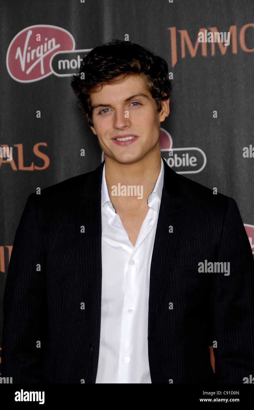 Daniel Sharman at arrivals for IMMORTALS Premiere, Nokia Theatre at L.A ...