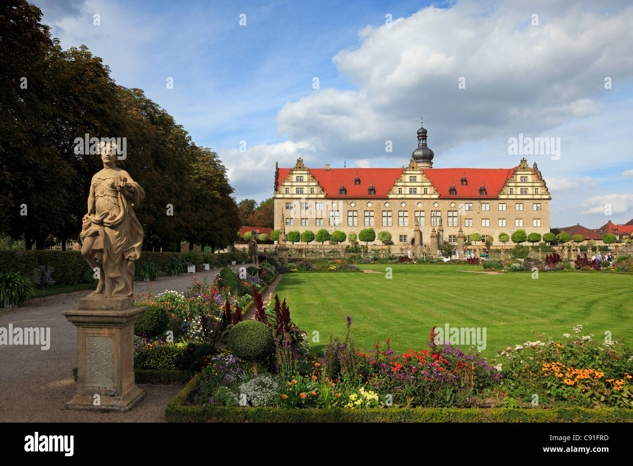 Castle Weikersheim Baden Wurttemberg Germany High Resolution Stock ...