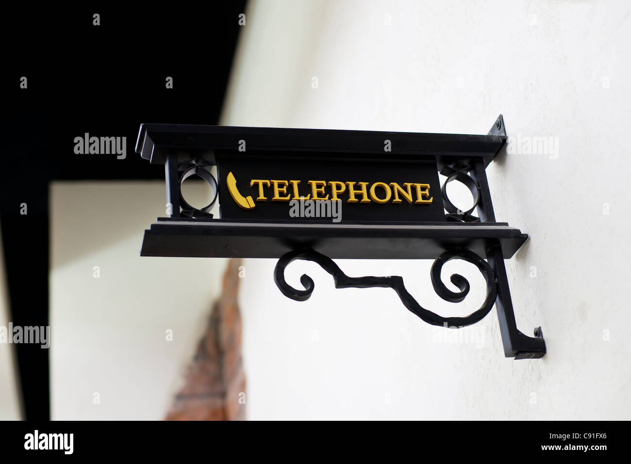 Public telephone sign hi-res stock photography and images - Alamy